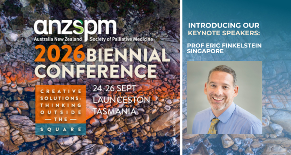 Introducing Professor Eric Finkelstein - ANZSPM 2026 Biennial ...